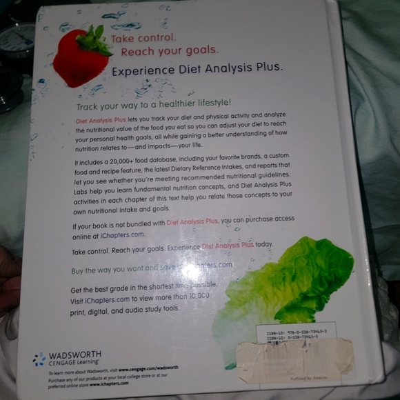 Wadsworth Publishing | Other | Understanding Nutrition Textbook 2th ...